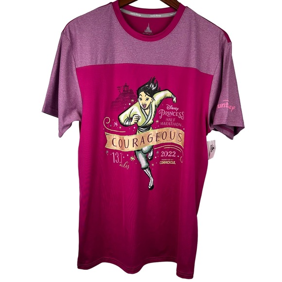 Disney | Tops | Nwt Run Disney Mulan Princess Half Marathon Race 222 31 ...